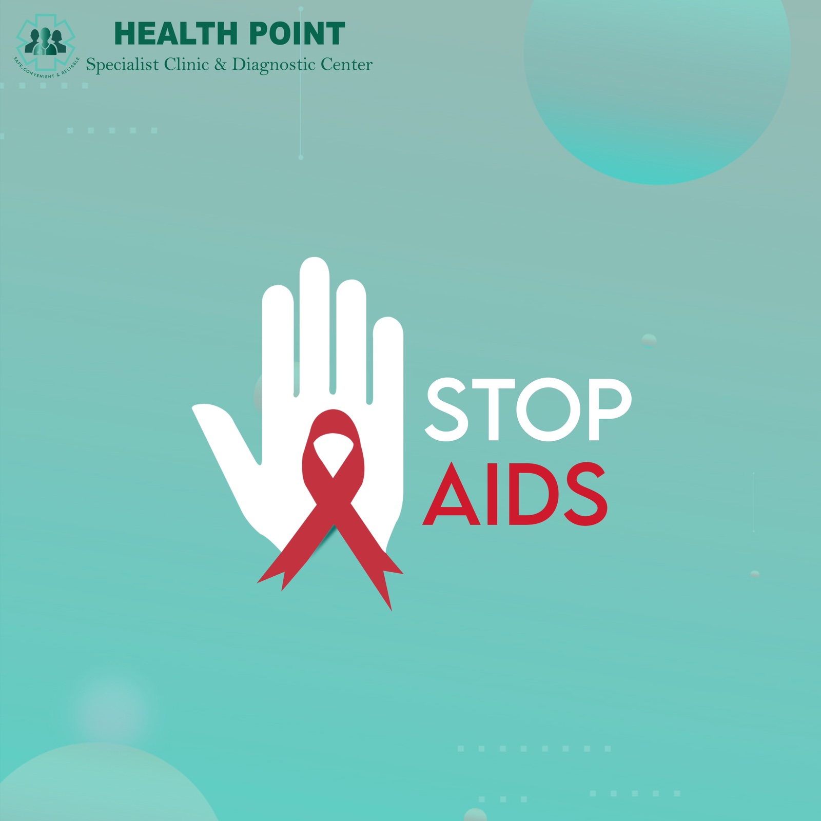 Stop AIDS 🖐🏻 - Health Point